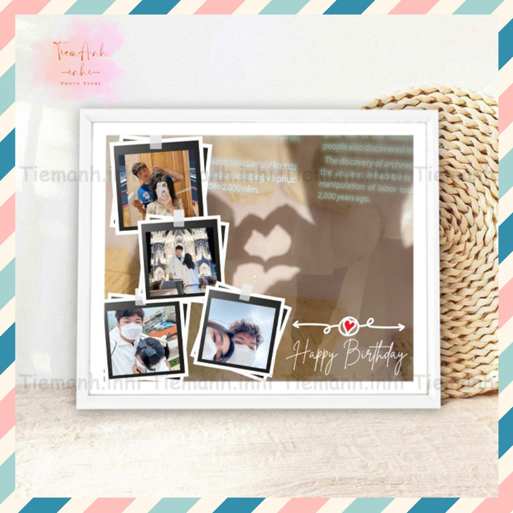 A5 - A4 -A3-A2 Photo Frame with Notes for Wedding Anniversary ...