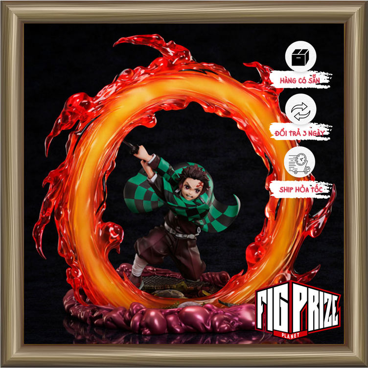 Tanjiro Kamado Hinokami Kagura Clear Blue Sky 1 /8 Scale Kimetsu no ...