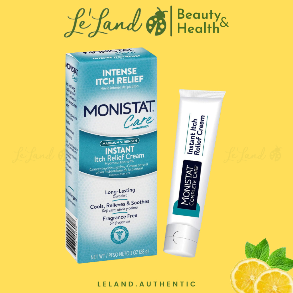 Monistat Care Maximum Strength Instant Itch Relief Cream 28g | Shopee ...