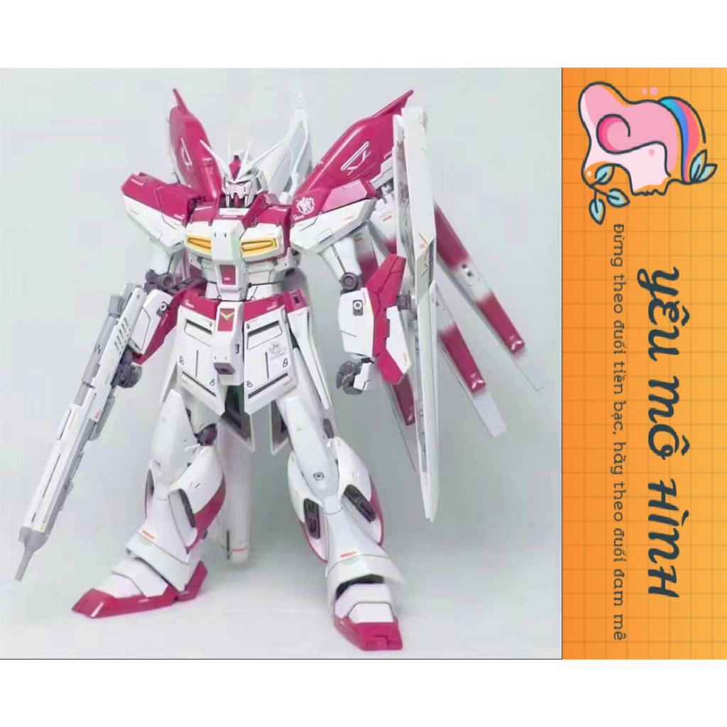 [Limited Edition] Gundam MG Pink Hi-Nu Gundam Ver.Ka Model With Dl ...