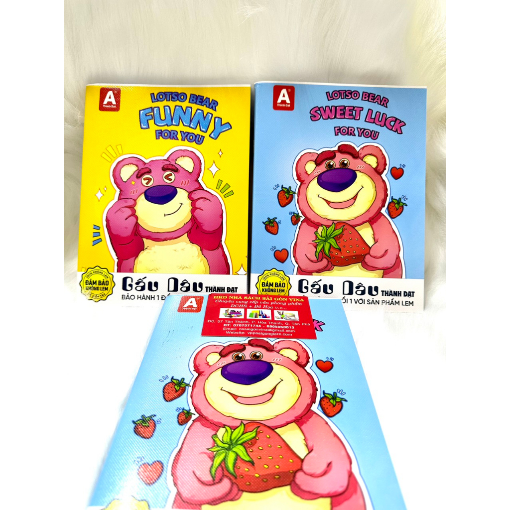 200 Pages Thanh Dat Quantitative 80gsm Cute Cover Paper No Smudging ...