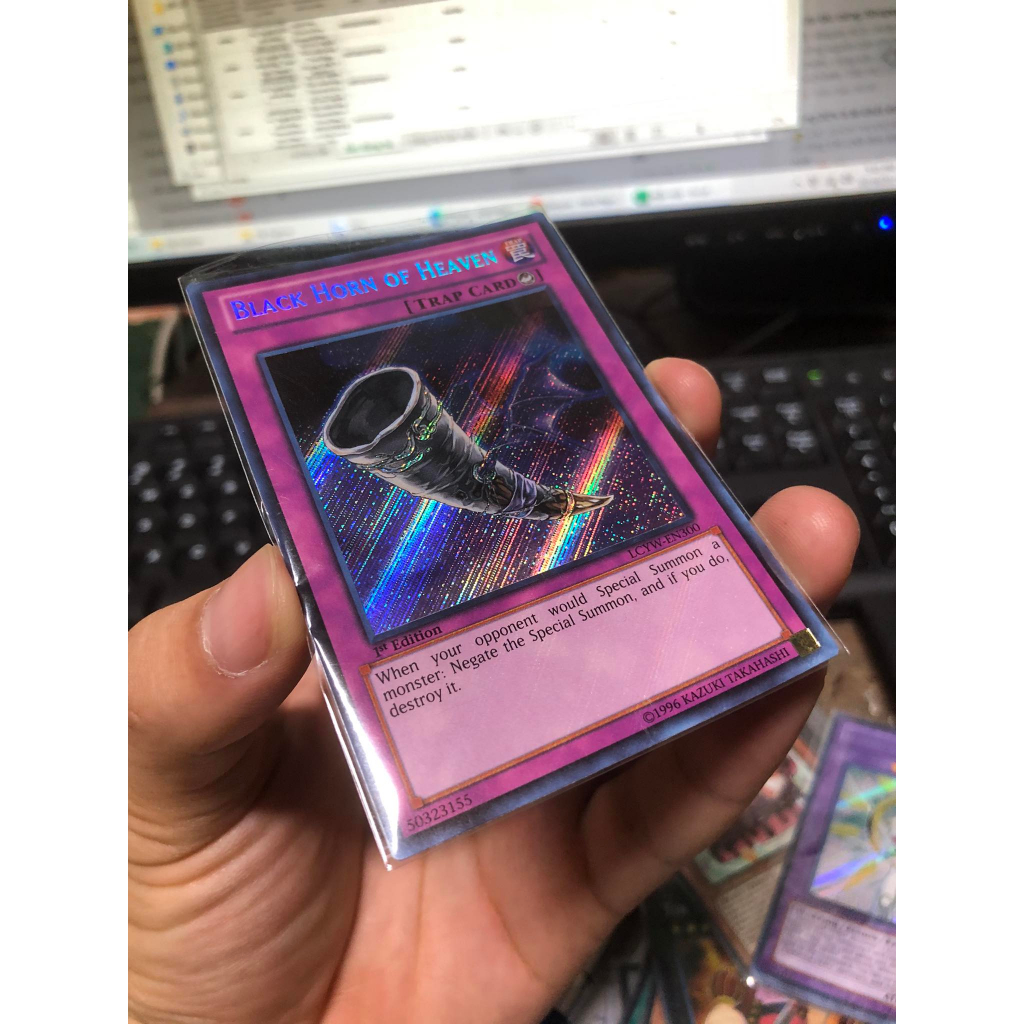 [18052023]Original Yugioh OCG Card "Black Horn of Heaven" (LCYW-EN300 ...