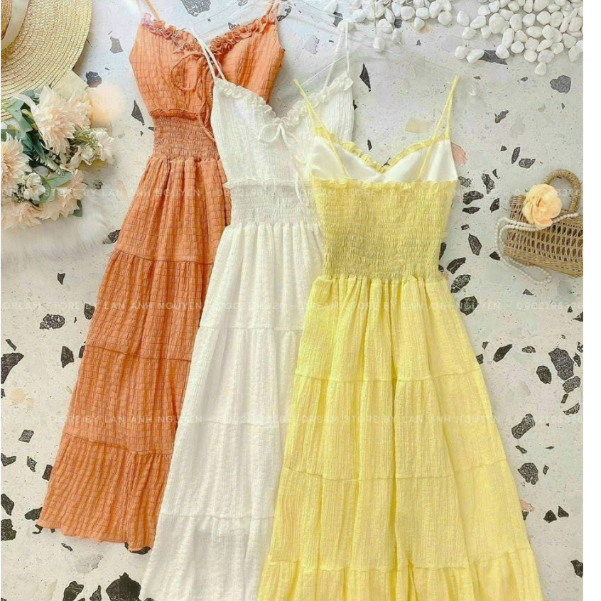 Smocking Waist Party Dress Fashion Luxury Women'S Porous Only Foam Neck ...