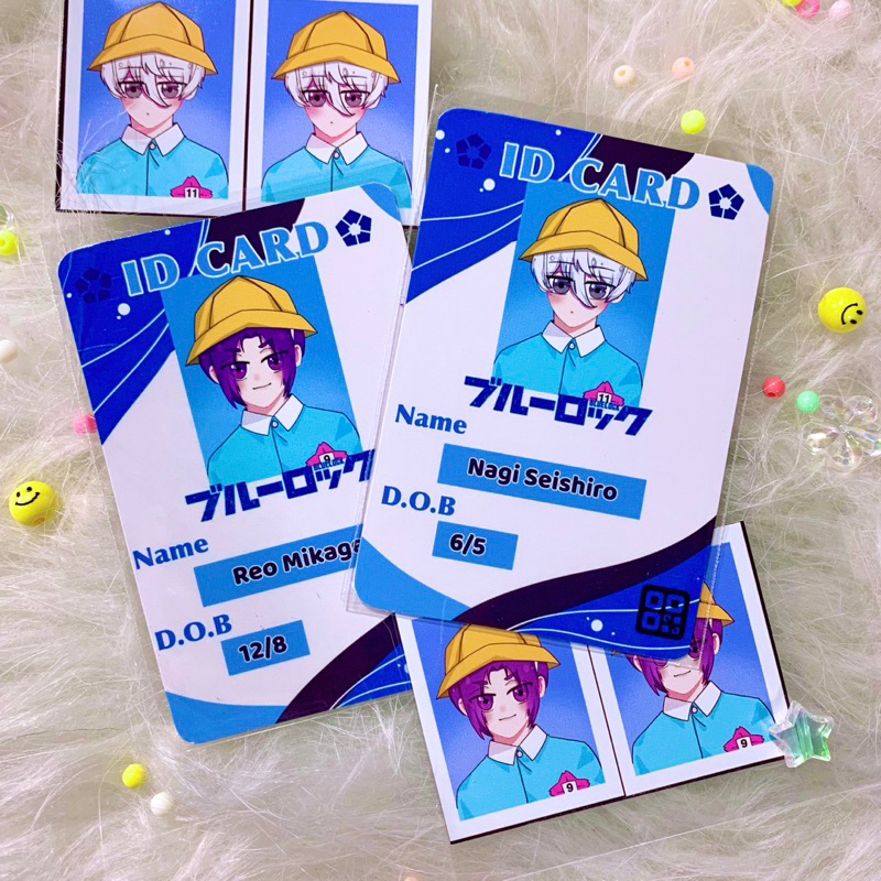 Card ID Blue Lock Nagi, Reo | Blue Lock anime ID Card | Shopee Singapore