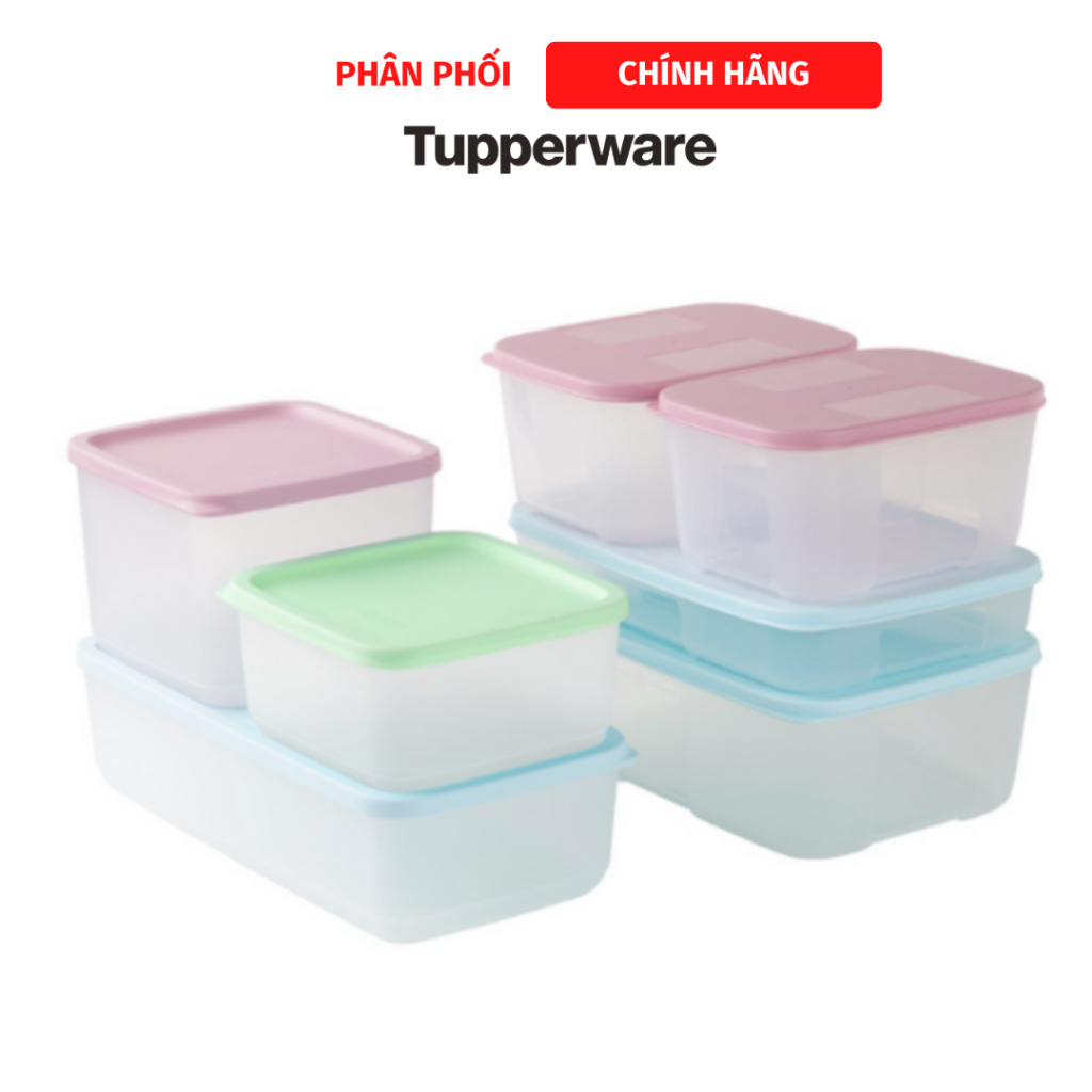 Tupperware Marine cooler & freezer box set (7 boxes) | Shopee Singapore