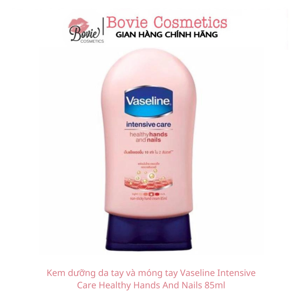 Vaseline Intensive Care Healthy Hands And Nails Hand Cream 85ml Piece ...