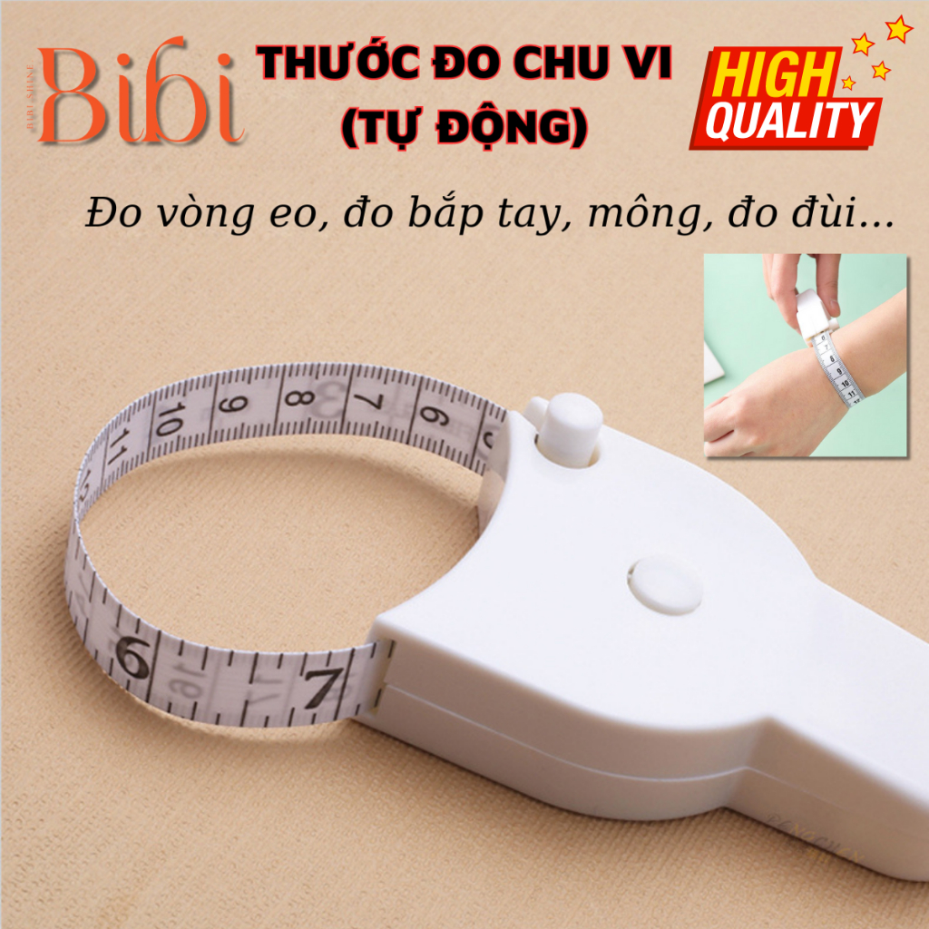 Convenient automatic waist measurer. Personal circumference ruler ...