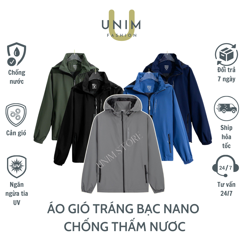 [TYPE 1] 2-Layer Waterproof WindJacket Prevents UV Rays Unim Store ...