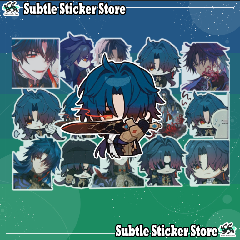[Honkai Star Rail] - Set 10 / 15 Sticker Blade game Honkai Star Rail ...