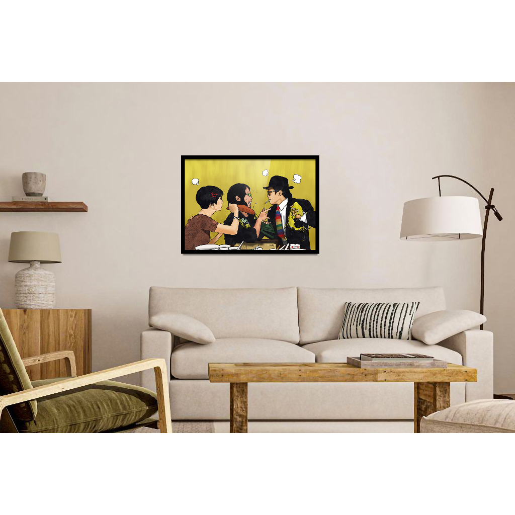 [Chautinhtrifanart] Chau Tri Wall Painting - Country 007 - Uk Seven And ...