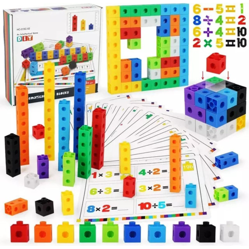 Linking Cube- Math Teaching Tools And Thinking Training | Shopee Singapore
