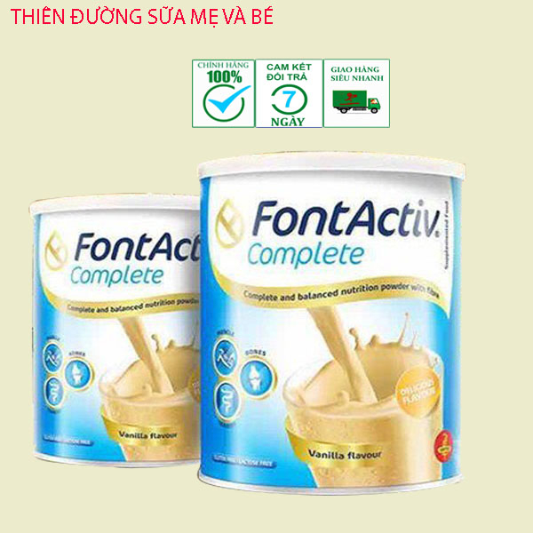 Fontactiv Complete Milk Imported from Spain Can 400g-800g | Shopee ...