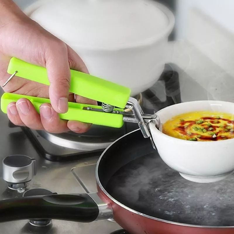 Heat-resistant dish tongs are designed according to the principle of ...