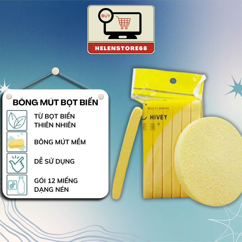 Sponge - Chivey Facial Cleansing Sponge (Compressed Facial Sponge ...