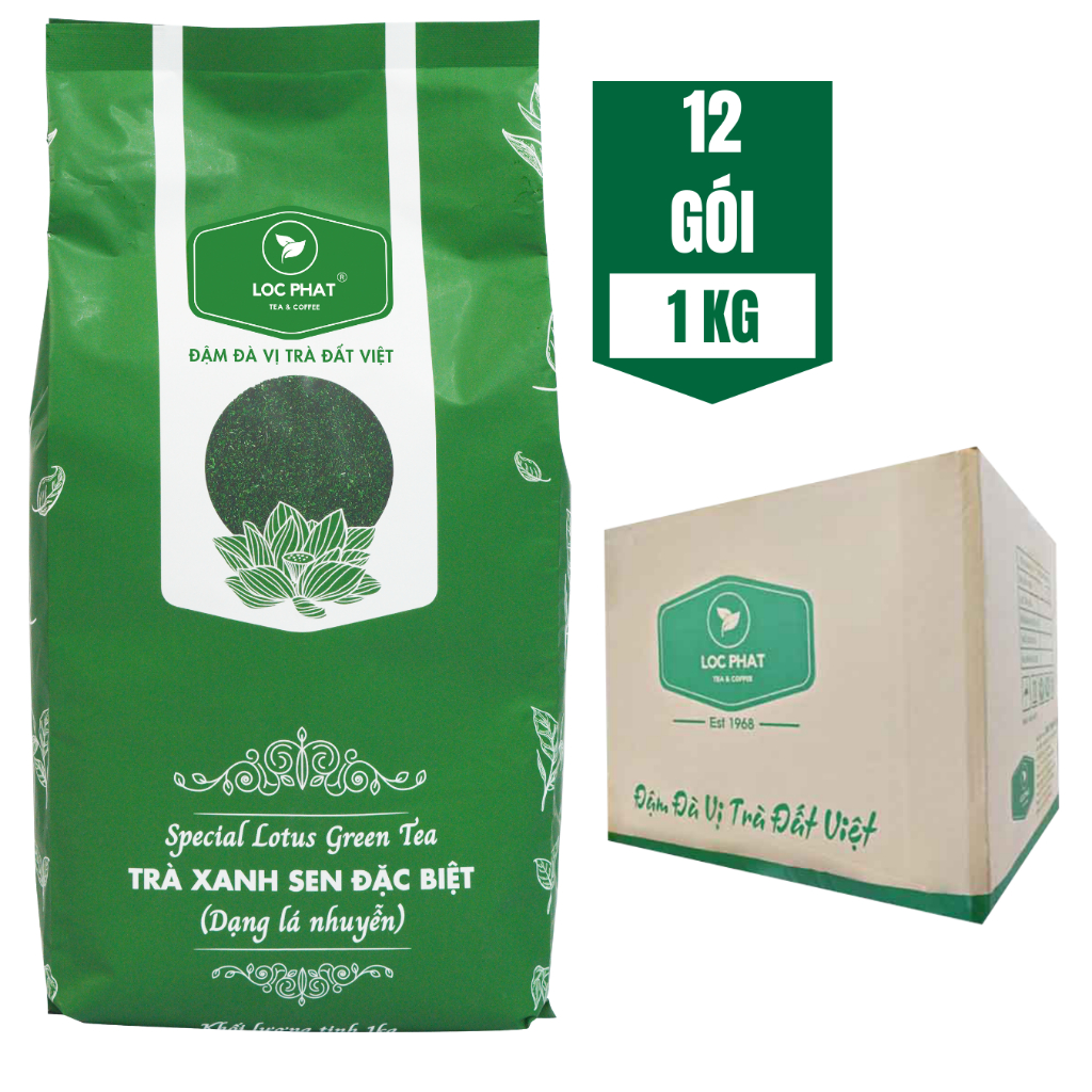 Loc Phat Special Lotus Green Tea 1kg (Fine Leaf Form) | Shopee Singapore