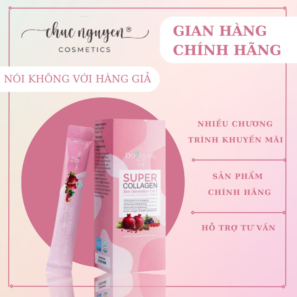 Pomegranate COLLAGEN SUPER COLLAGEN SKIN GENERATION 7 IN 1 Brightens ...