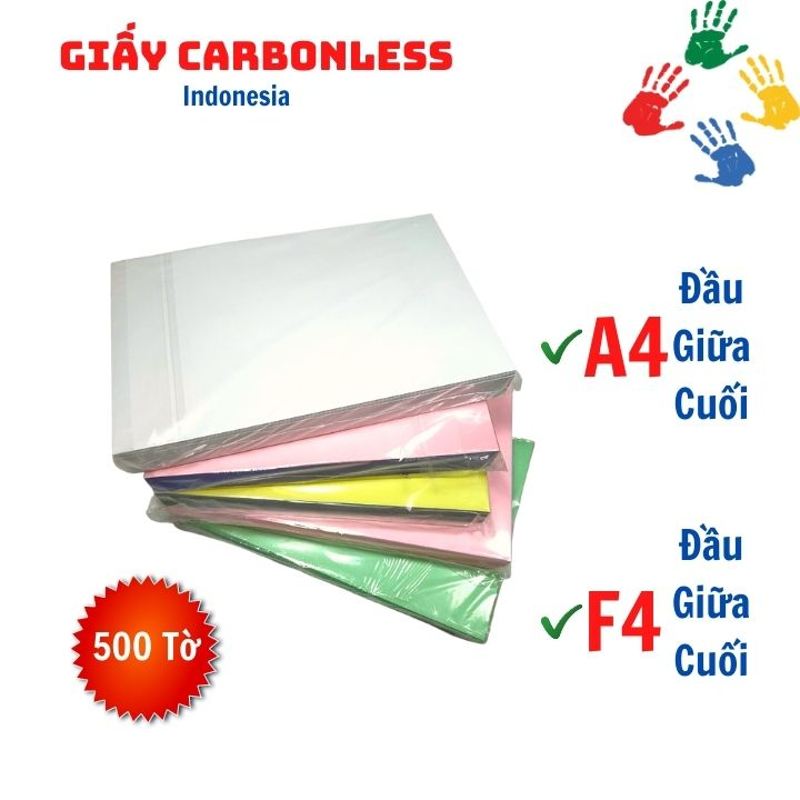 Vat receipt printing paper (GT) A4- F4 size - 500 sheets/book ...