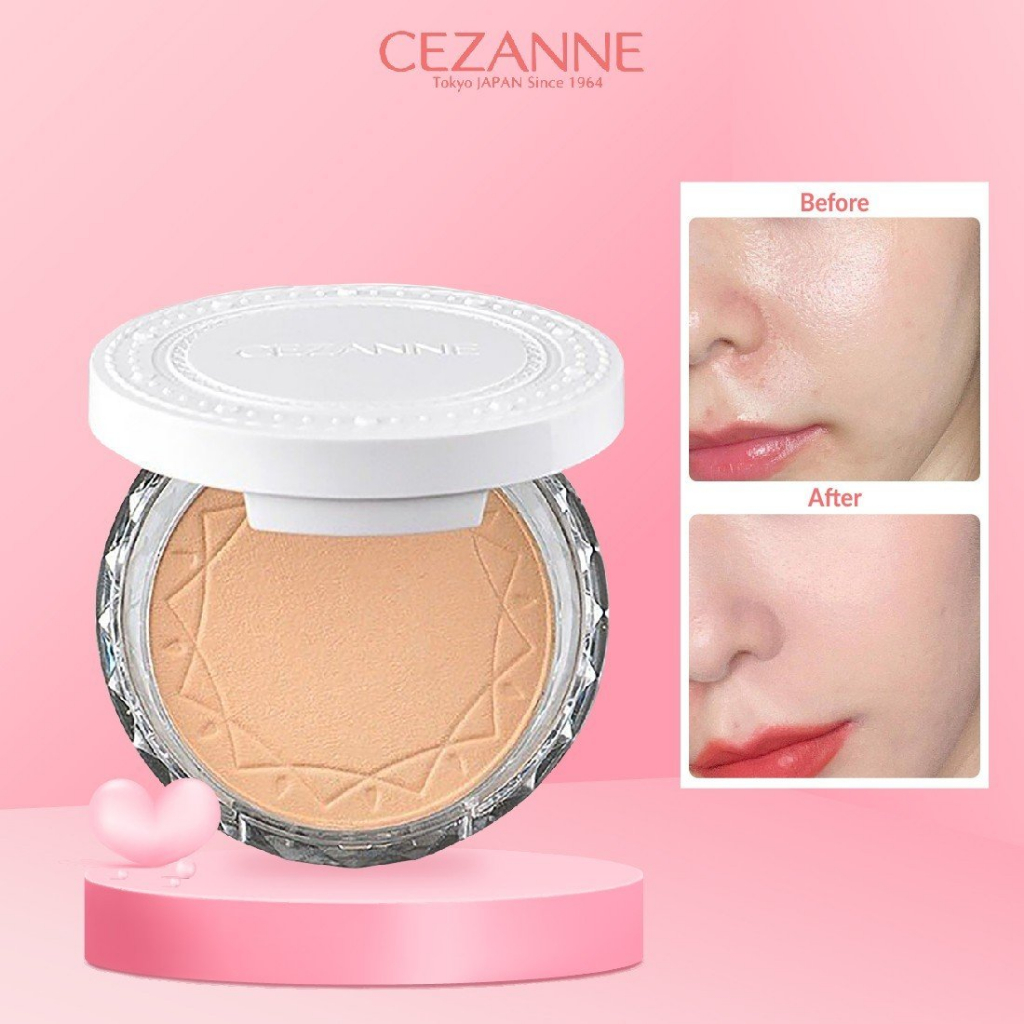 Cezanne UV Clear Face Powder Japan 10g helps cover imperfections and ...