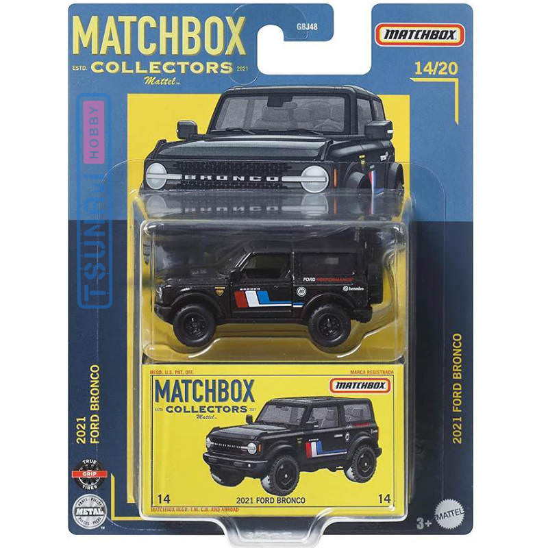 Matchbox '21 Ford Bronco Model Car (Matchbox Collectors Series - 2023 ...
