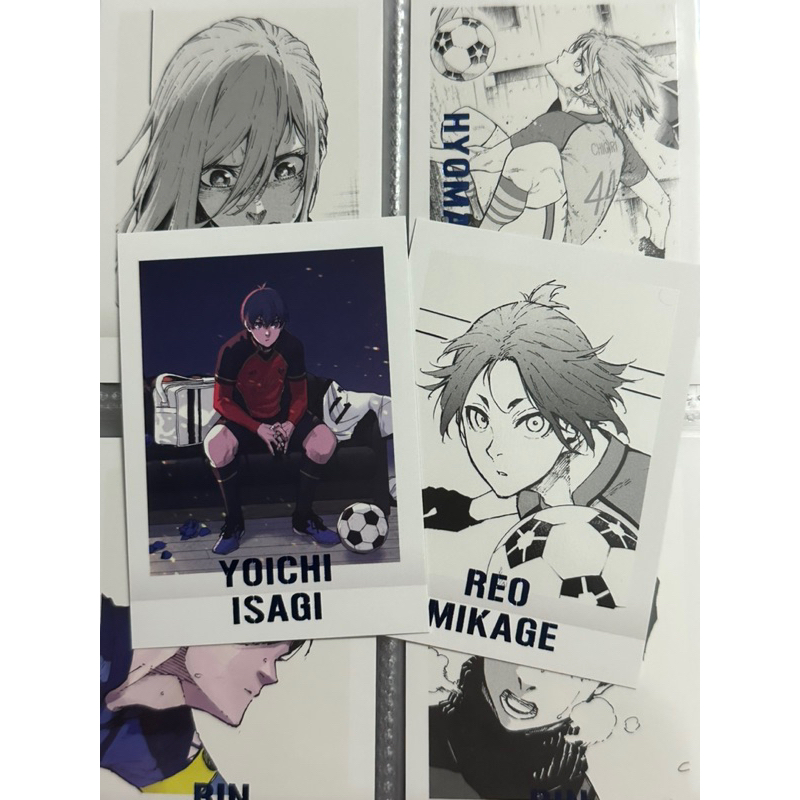 [READ Description] pola polaroid card exhibition blue lock bl yoichi ...