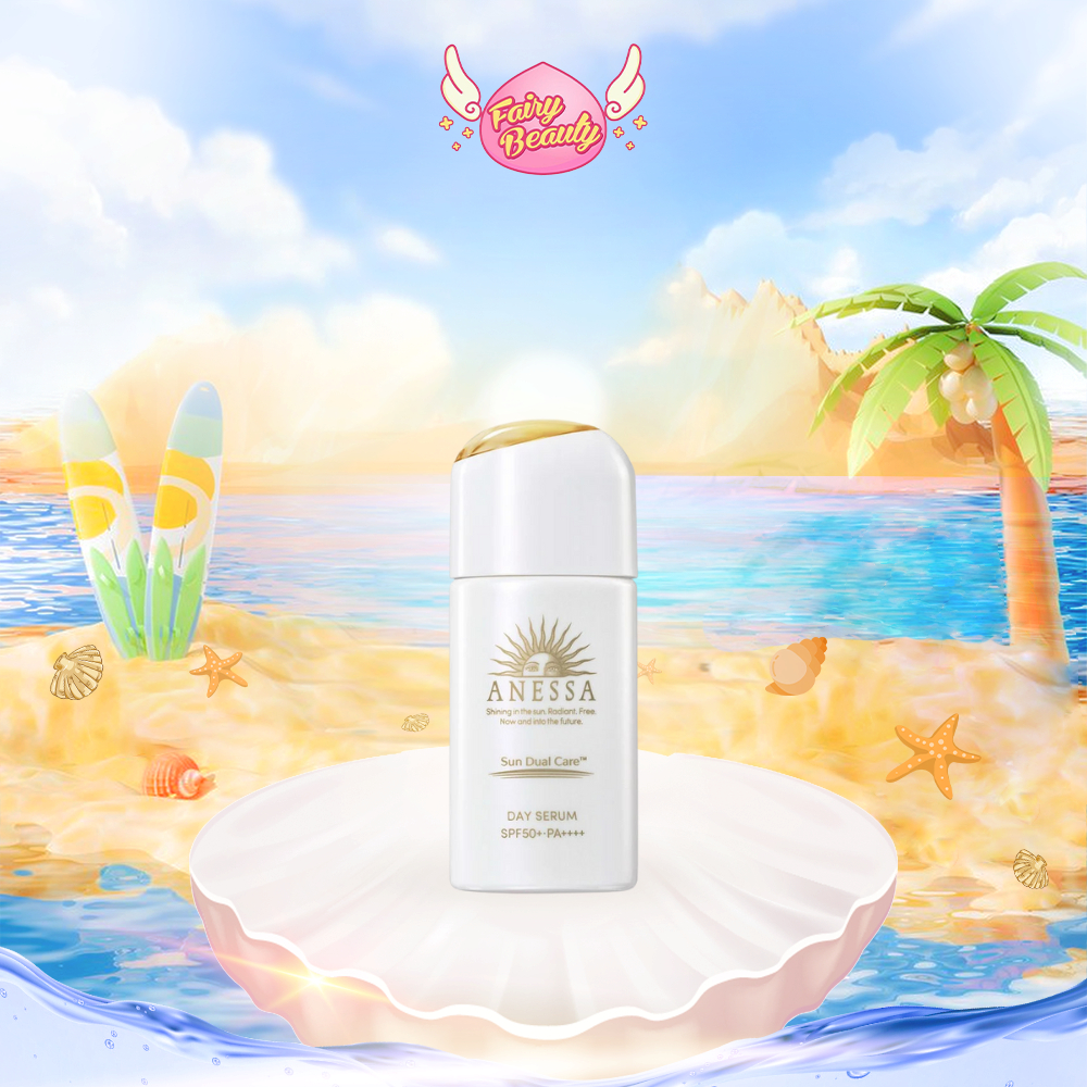 [ANESSA] Brightening Sunscreen Serum for All Skin Types New Technology ...