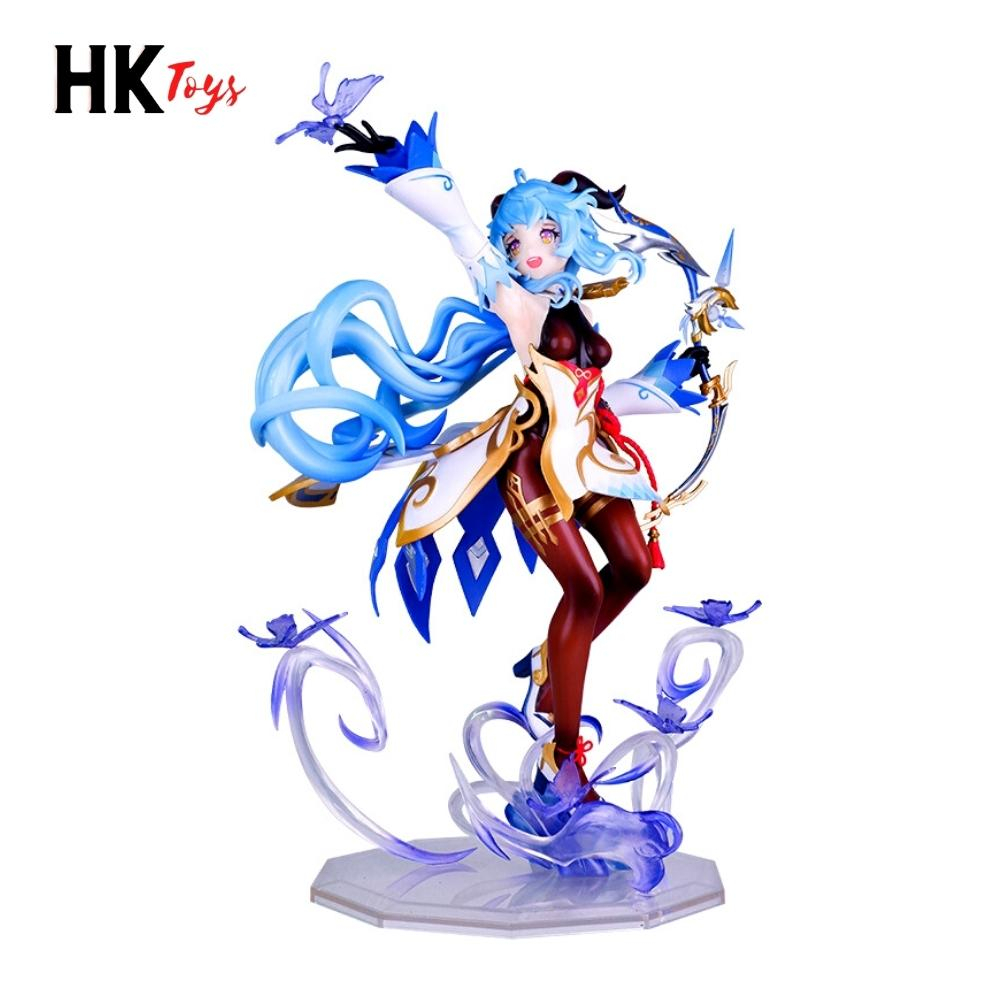 Genshin Impact Ganyu Fighting Model Height - 27cm - weight 700gram ...