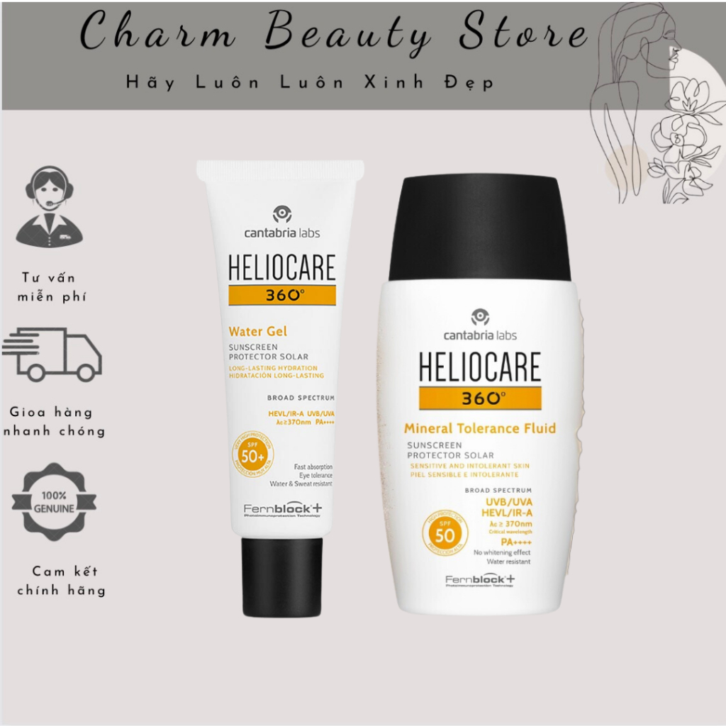Heliocare 360 Protector Solar Long Suncream Lasting Hydration SPF 50 ...