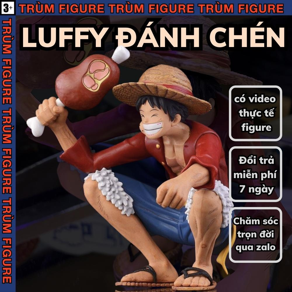 Model, Figure LUFFY SITTING AND EATING MEAT One Piece - Anime, Manga ...