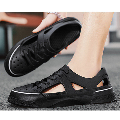 New model 2024 super breathable plastic shoes for Men and Women - Soft ...