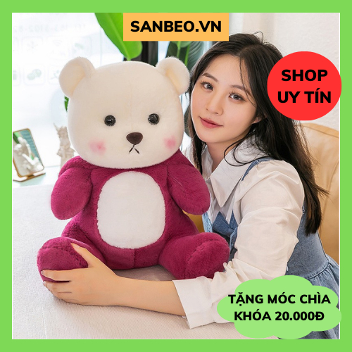 Strawberry Bear cosplay Teddy Bear - Lena Bear Teddy Bear Wearing Lotso ...