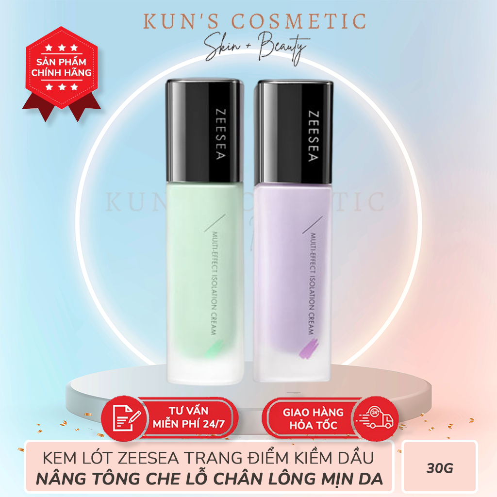 Zeesea Oil Control Makeup Primer Tone Up Concealer Pores Smooth Skin 30g | Shopee Singapore