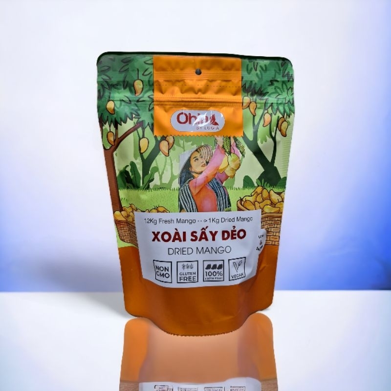 Ohla Sweet and Sour Dried Mango 500gr Bag | Shopee Singapore