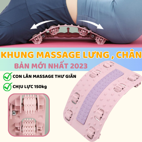 Massage frame to support back and leg exercises, new generation spinal ...