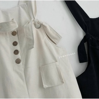 [WITH Real PHOTO VIDEO] Ulzzang Khaki Embossed Overalls Baggy Ulzzang ...