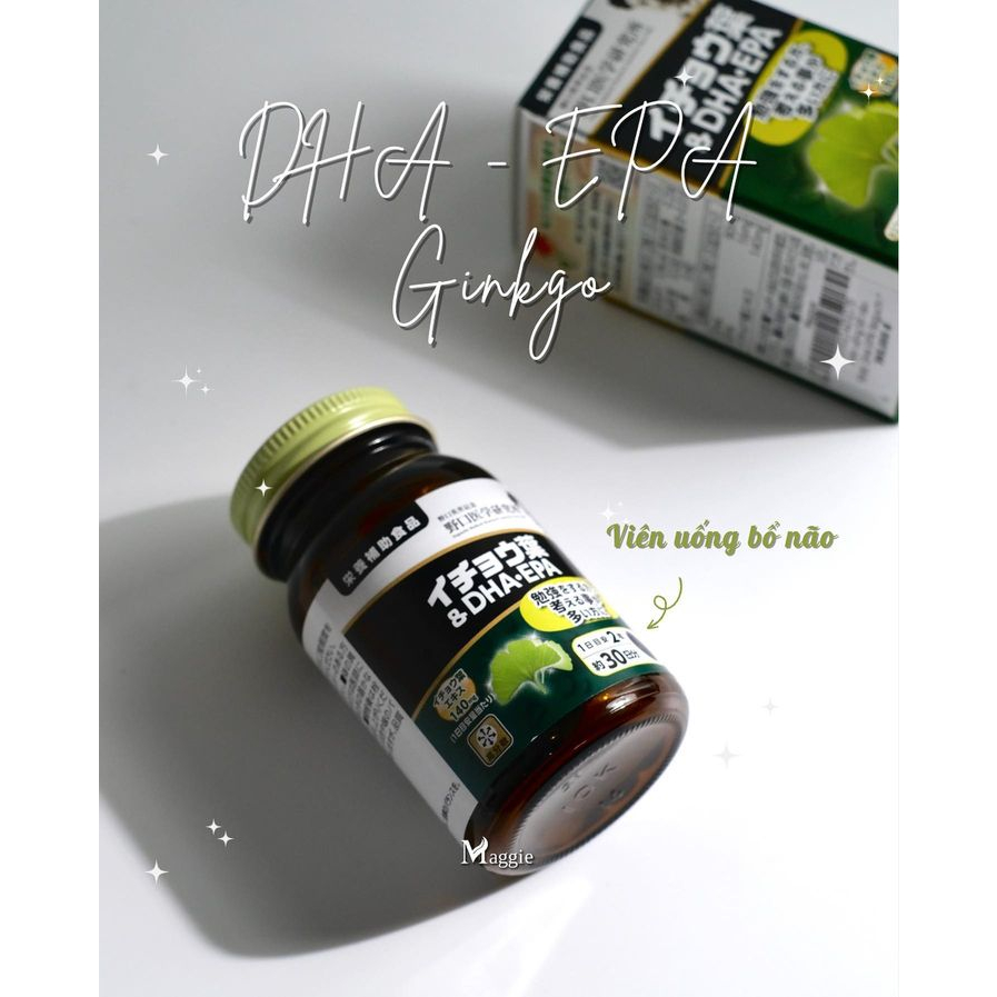 Dha-epa Ginkgo Noguchi Brain Tonic Tablet, Helps Clear Mind, Enhances ...