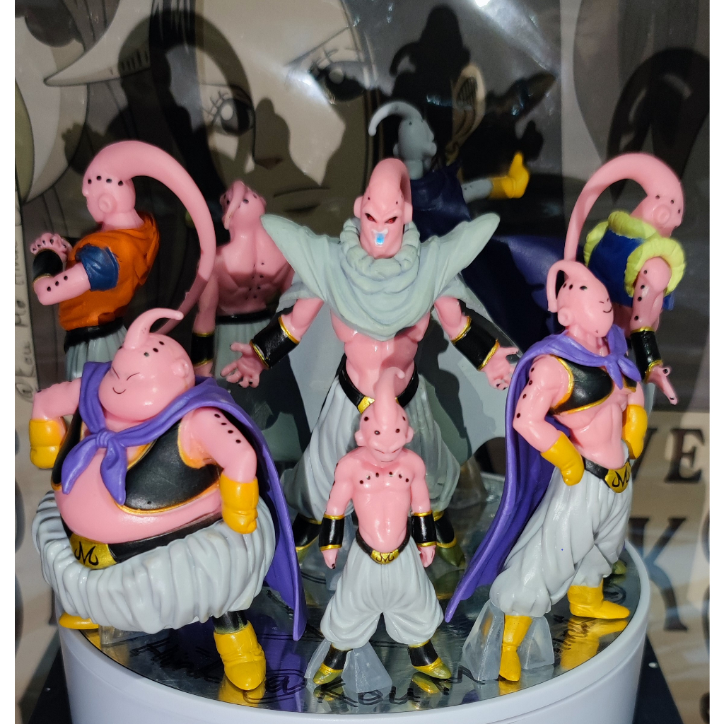 Dragon Ball Character Model - Set Majin Boo - Set Of 8 Ghosts - 8 Ghost ...