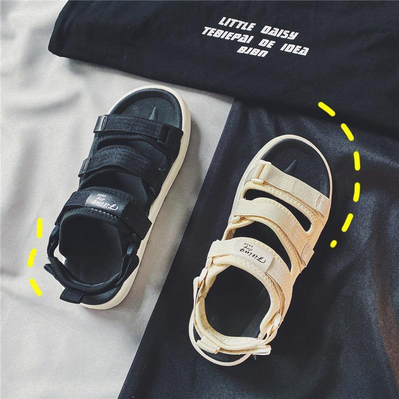 [BACK 1 SIZE] Fitting 3-strap sandals for men and women with extremely ...