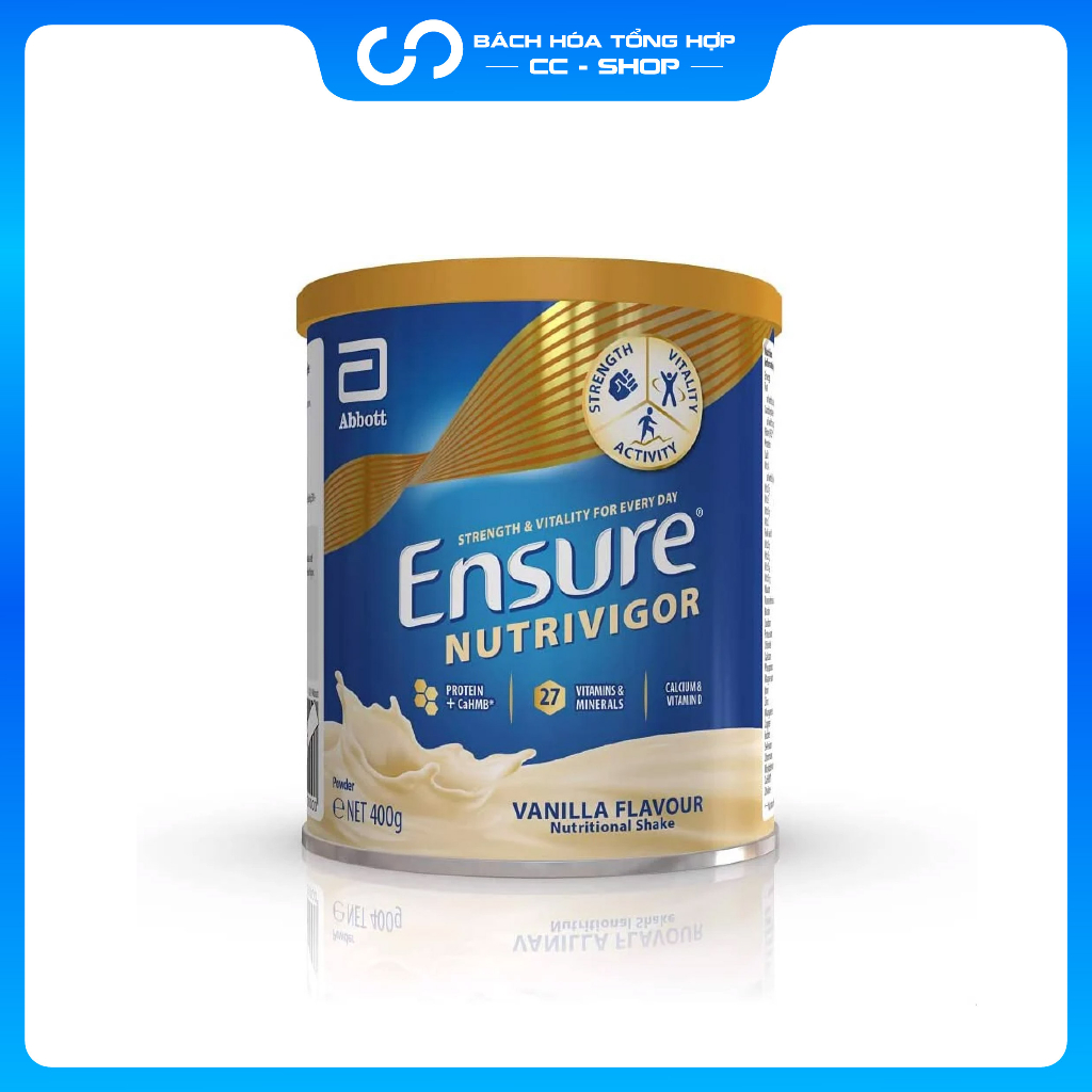 [ Date 06/2025 ] Ensure British NutriVigor Milk Powder Vanilla Flavor (400g) - UK domestic ...