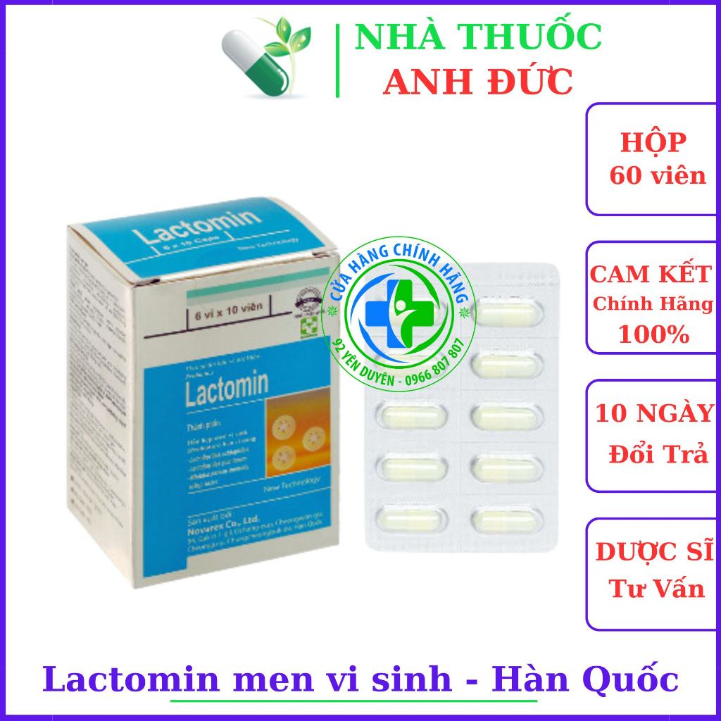 Lactomin helps supplement probiotics for the digestive system, box of ...