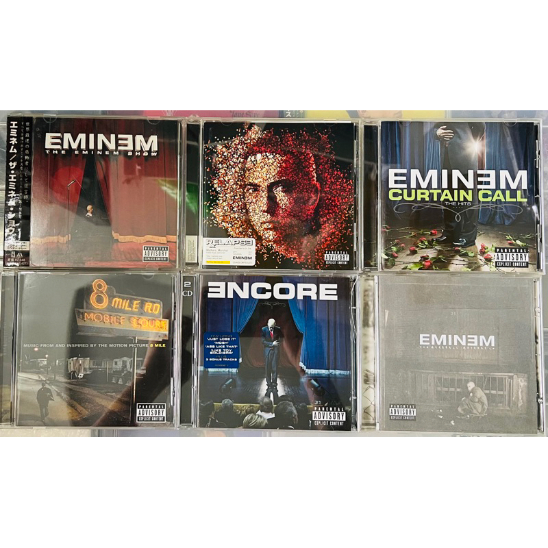 CD used - EMINEM Compilation Albums - Rap | Shopee Singapore