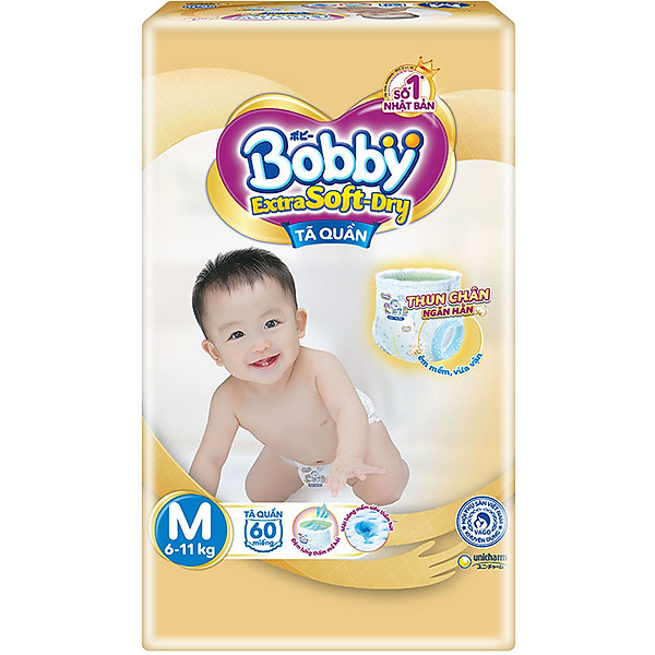 Super SOFT Bobby EXTRA SOFT DRY premium diaper pants - Bobby Super DRY ...