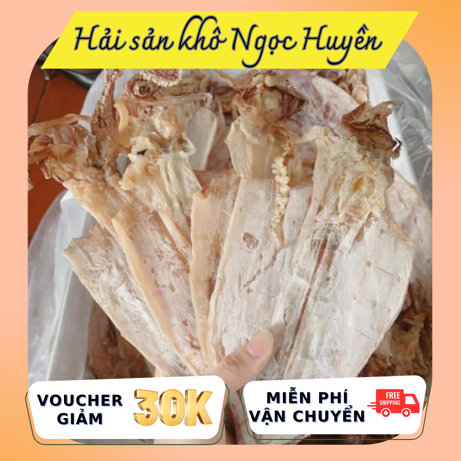 Set Of 7 Type 1 Dried Squid Is Delicious, Thick, Squirt, Chewy And ...
