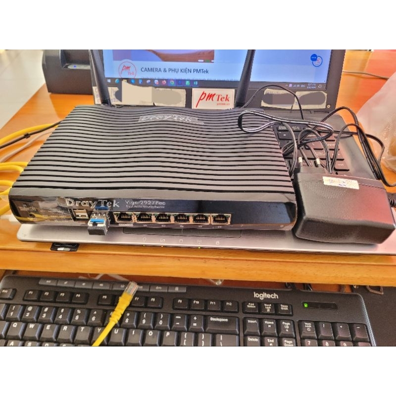 Draytek 2927Fac load balancing Router (99%, with 25W power source ...
