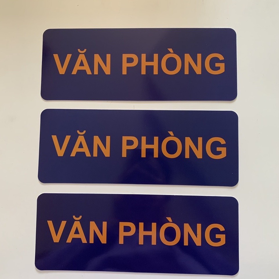 Signs made of PP plastic (10cm x 27cm) - Office | Shopee Singapore