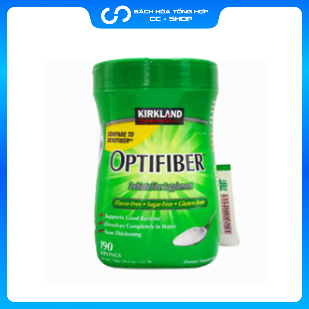 [ 2/2025 ] Kirkland Optifiber Sugar-Free Fiber Supplement Powder (760g ...
