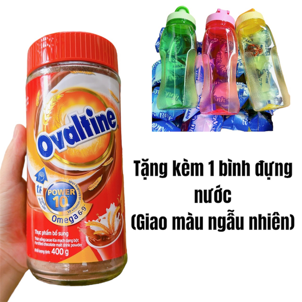 Powdered barley cocoa drink 400g jar (free water bottle when buying 2 ...