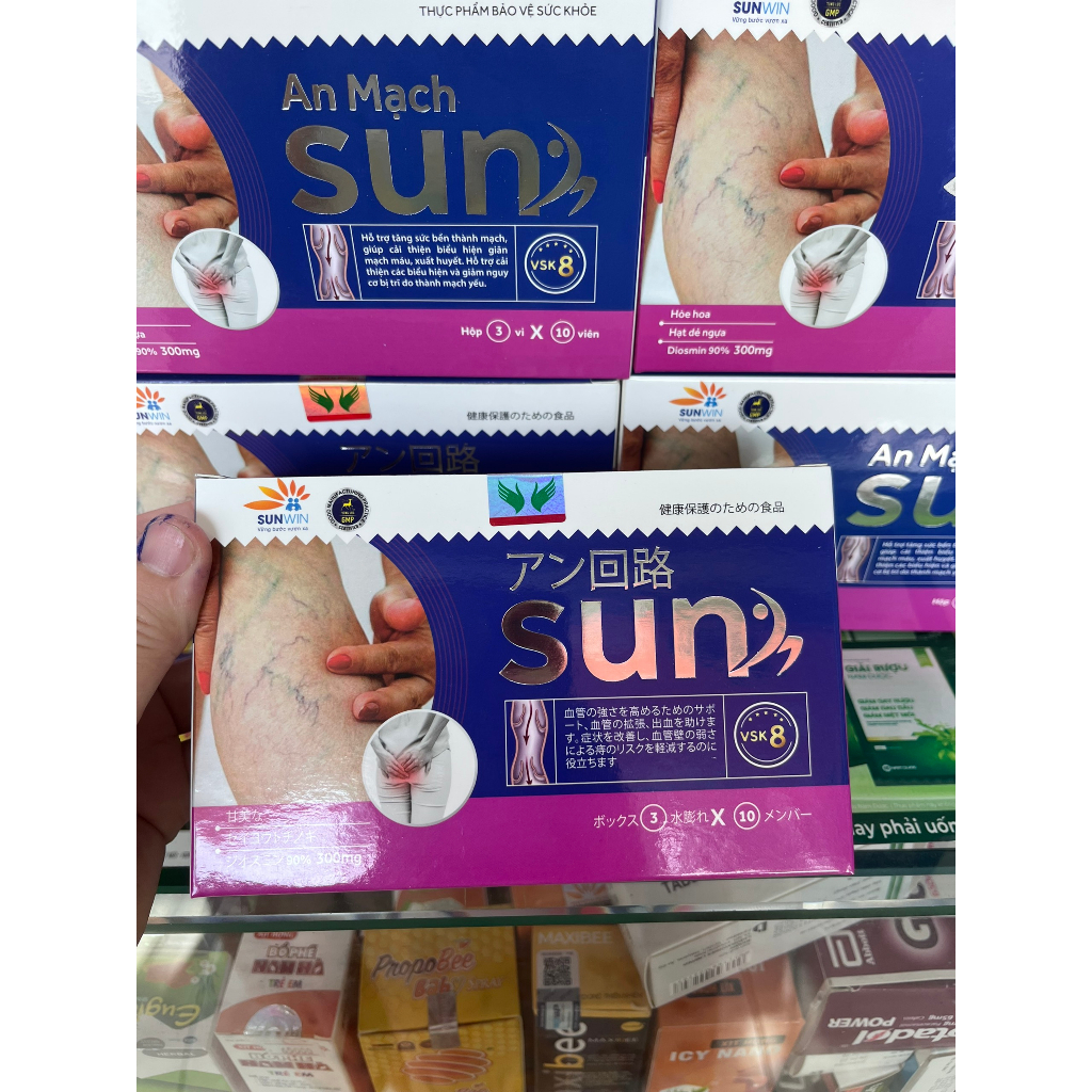 An Mach Sun Pills - Supports increasing vascular wall strength, Reduces ...