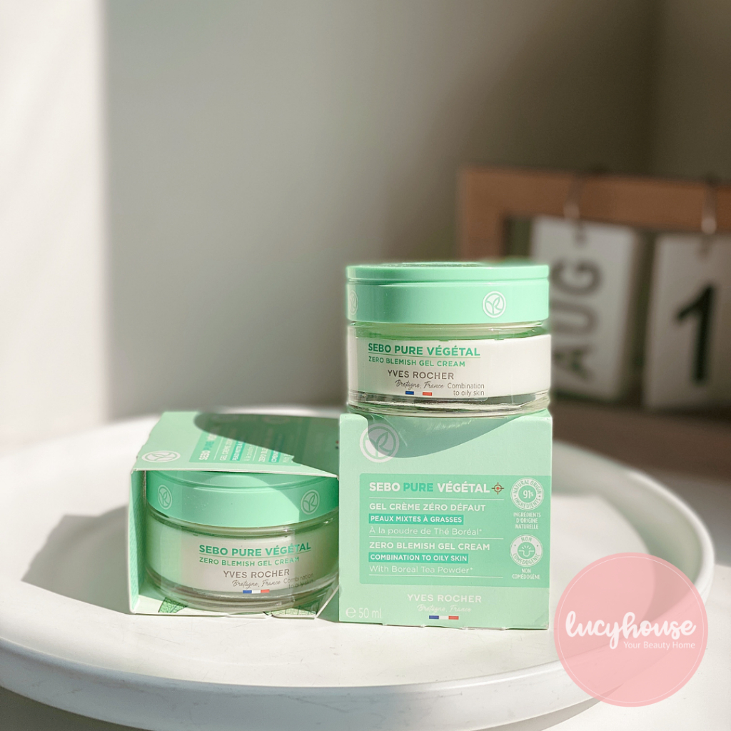 Zero Defaut Oil Control Cream - Sebo Vegetal Yves Rocher 50ml | Shopee ...