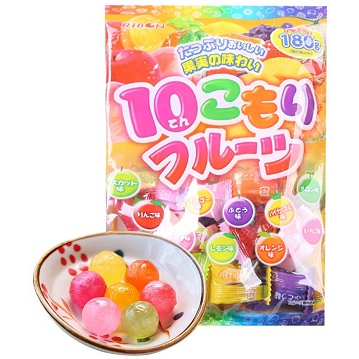 Ribon Mixed Fruit Candy 10 Fruits 180G (Japan) | Shopee Singapore