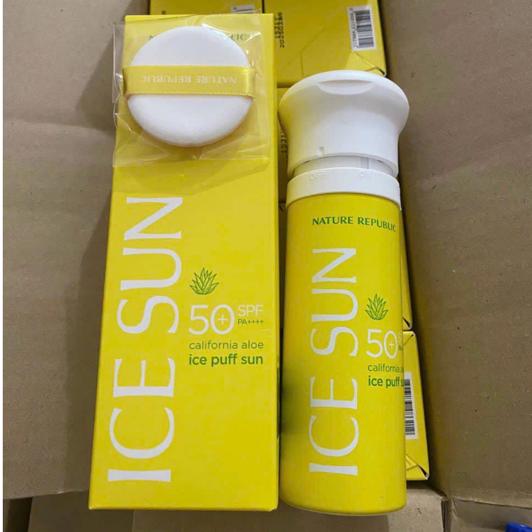 Ice Sun Nature Republic California Aloe Sunscreen SPF50+ PA+++ (2022 ...